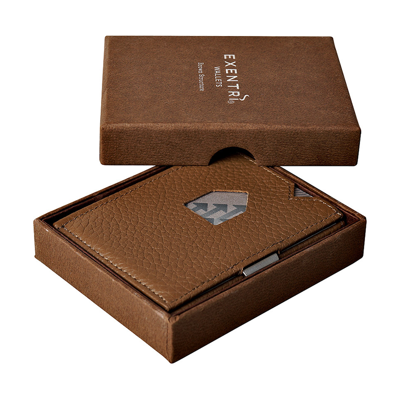 Leather Wallet // Brown Structure – pertuttistore