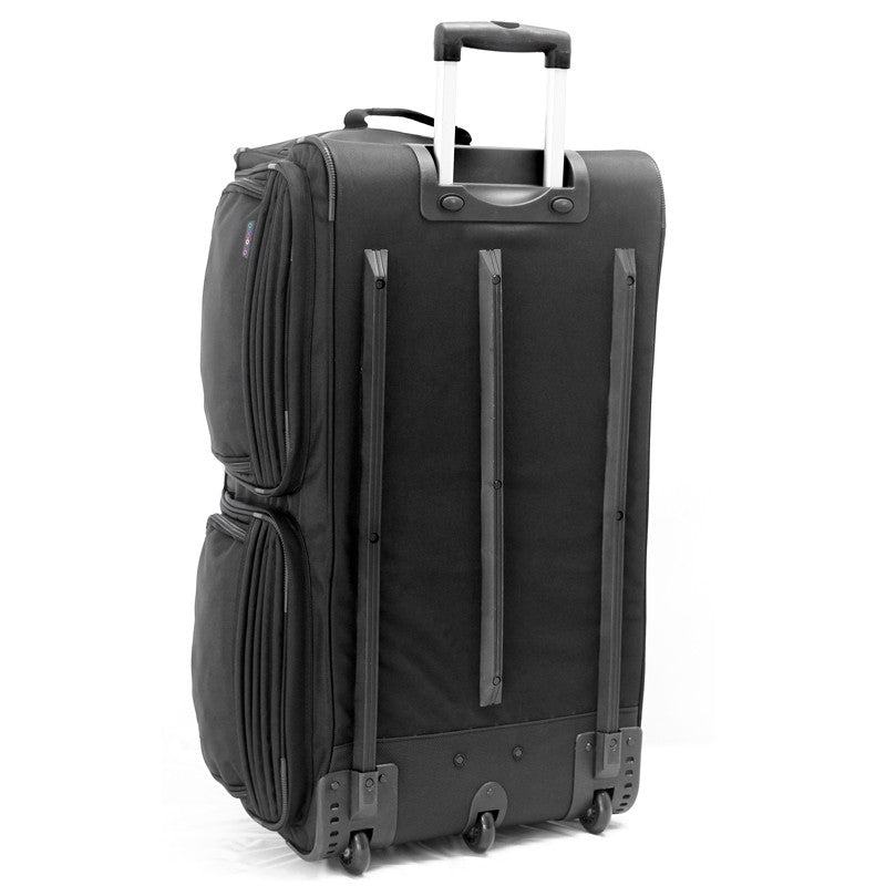 Jworld Brighton Rolling Duffel 33" // Black – pertuttistore