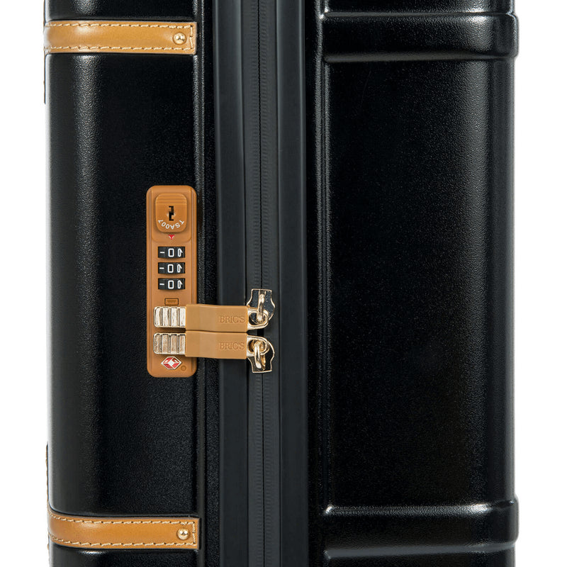 Bellagio Spinner Trunk 21" // Black-Cognac – pertuttistore