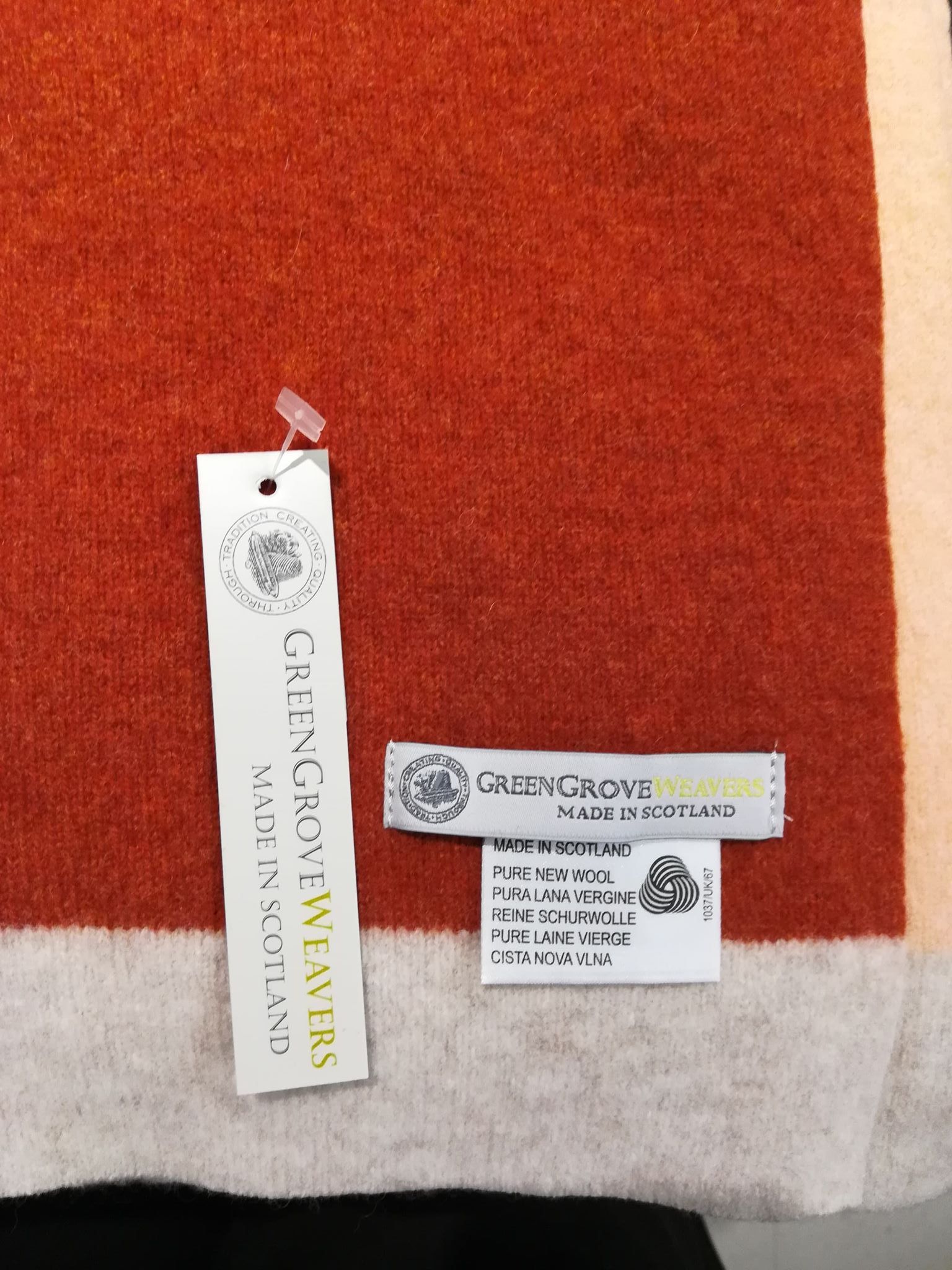 Scottish Felted Knit Throw by Paulette Rollo – pertuttistore