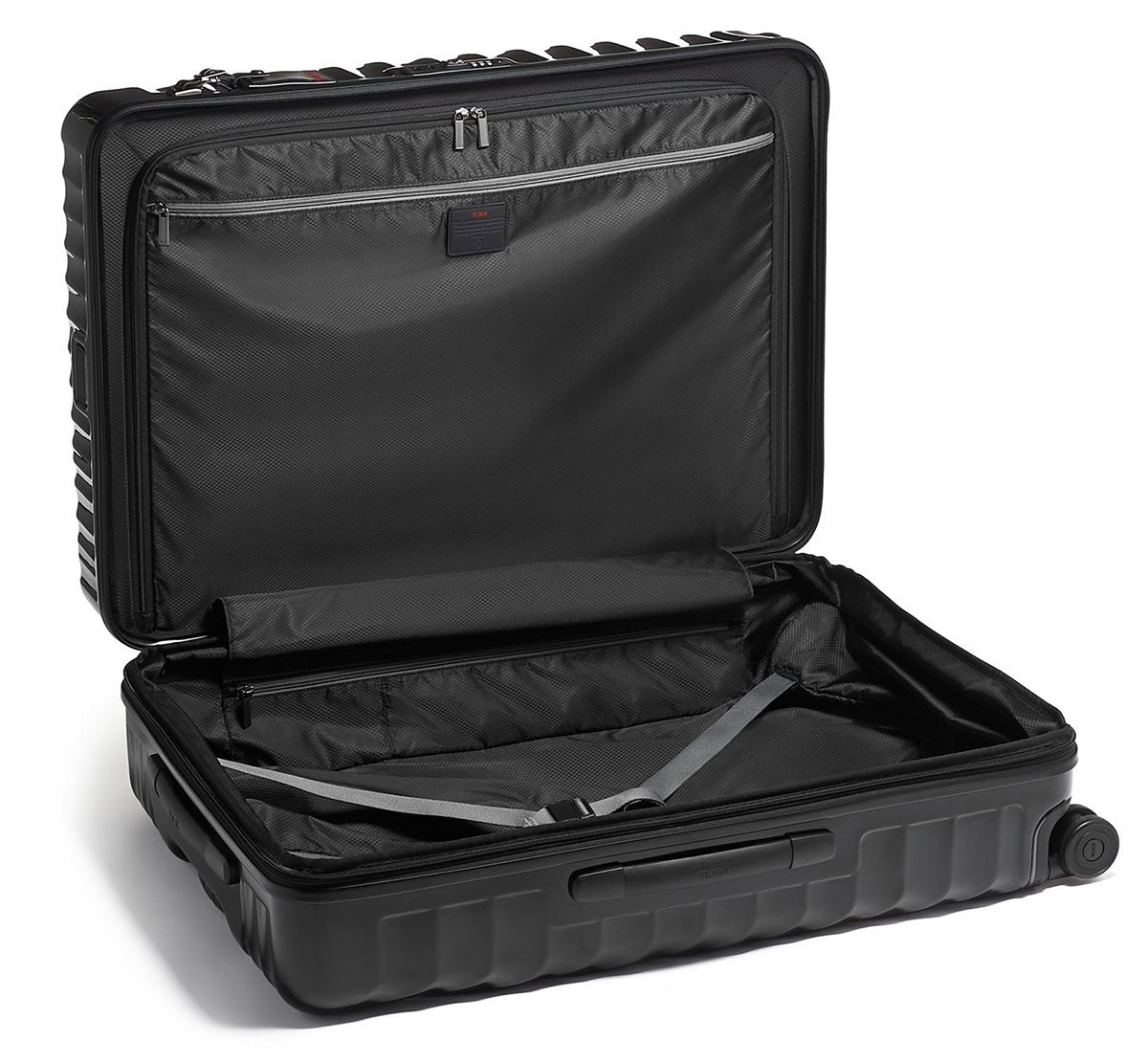 19 Degree Black Extended Trip Expandable 4 Wheeled Packing Case 30 ...